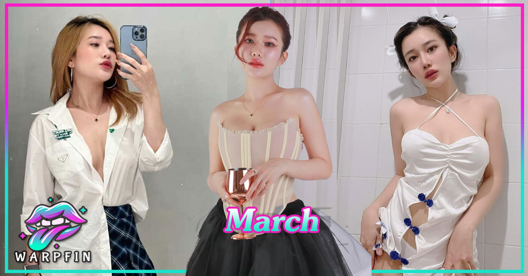 March น้อง มีนา สาวสวย โอนลี่แฟน โลกโซเซียล ทวิตเตอร์ ดาวติ๊กต๊อก